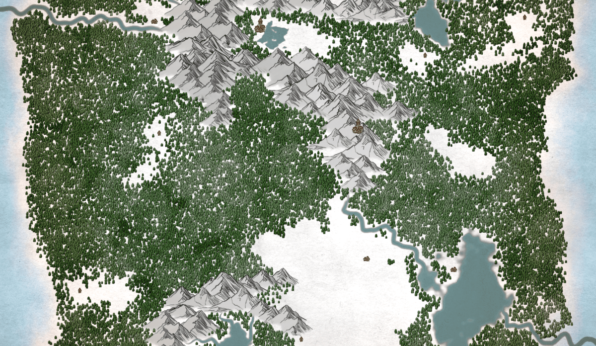 Realm Overview – Frostwoods – Veneon Reforged